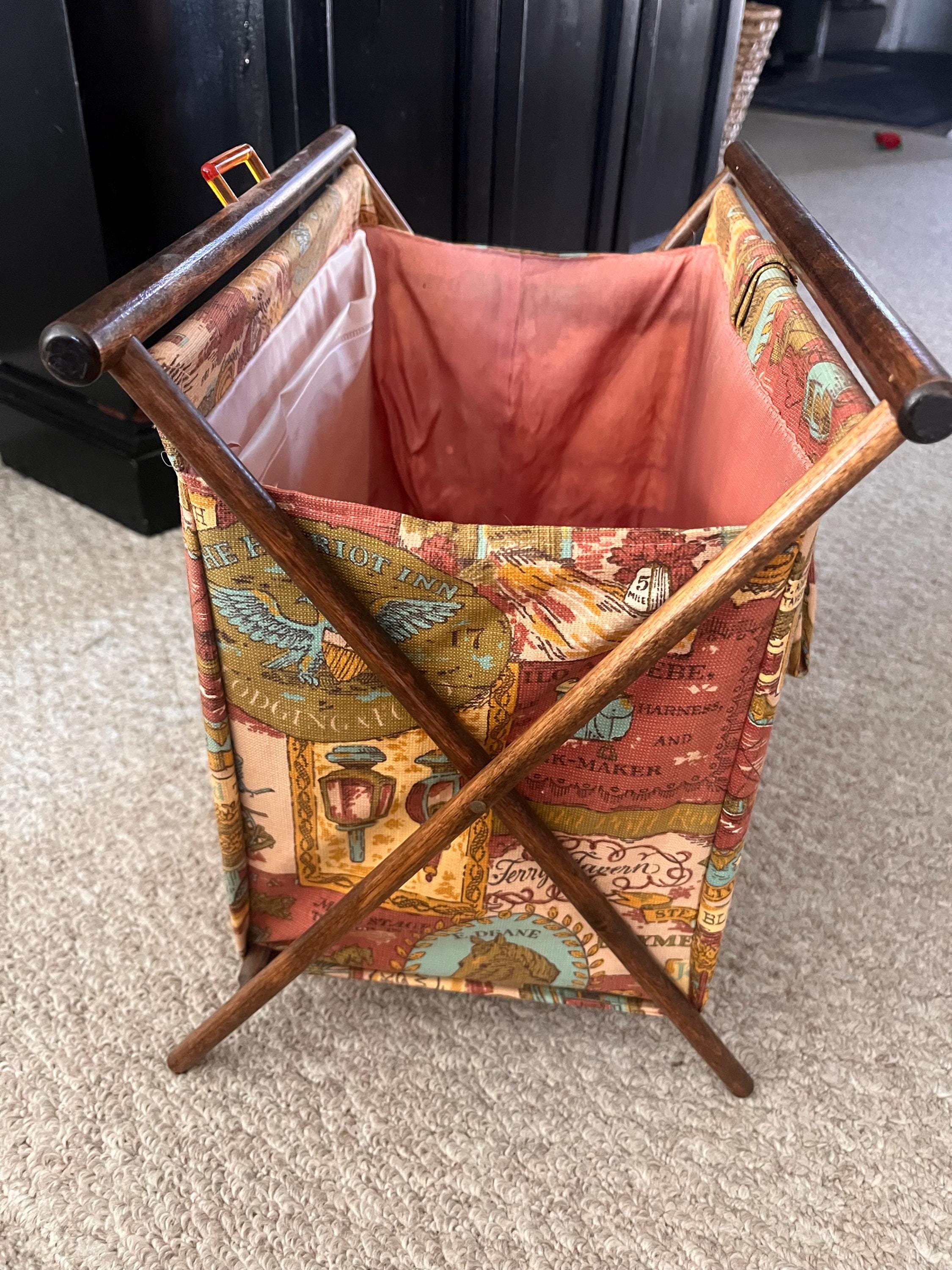 Vintage Sewing / Magazine Caddy - Etsy