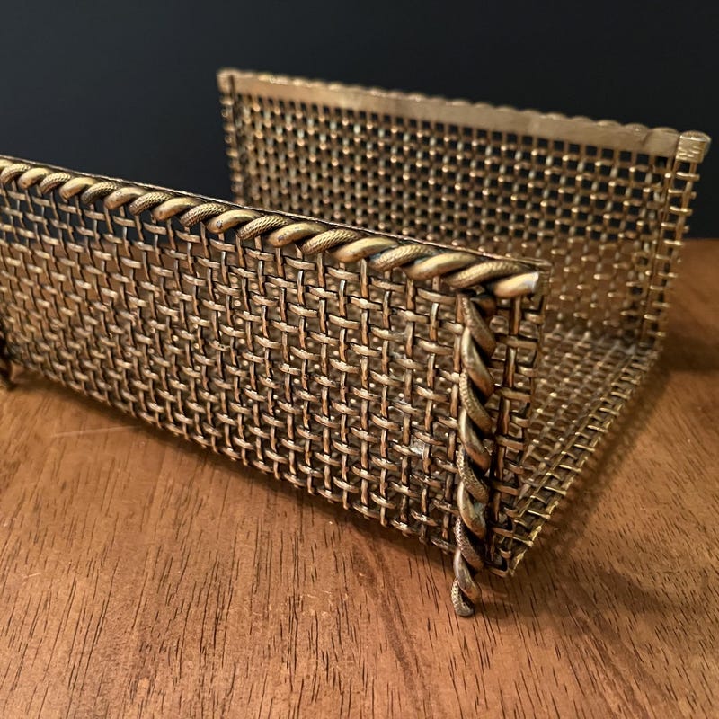 Brass Letter Holder - Etsy