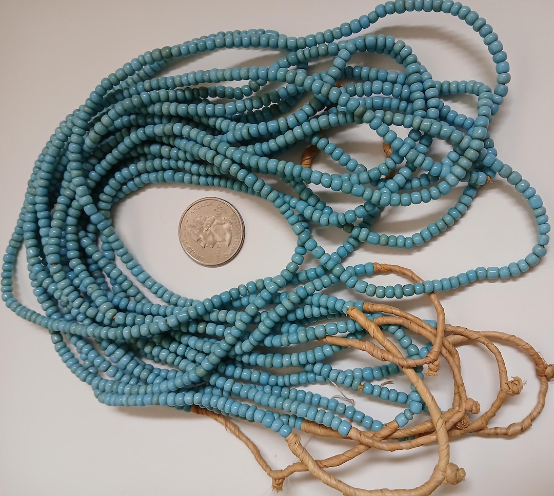 African Trade Beads 24 Inch Strands - Etsy