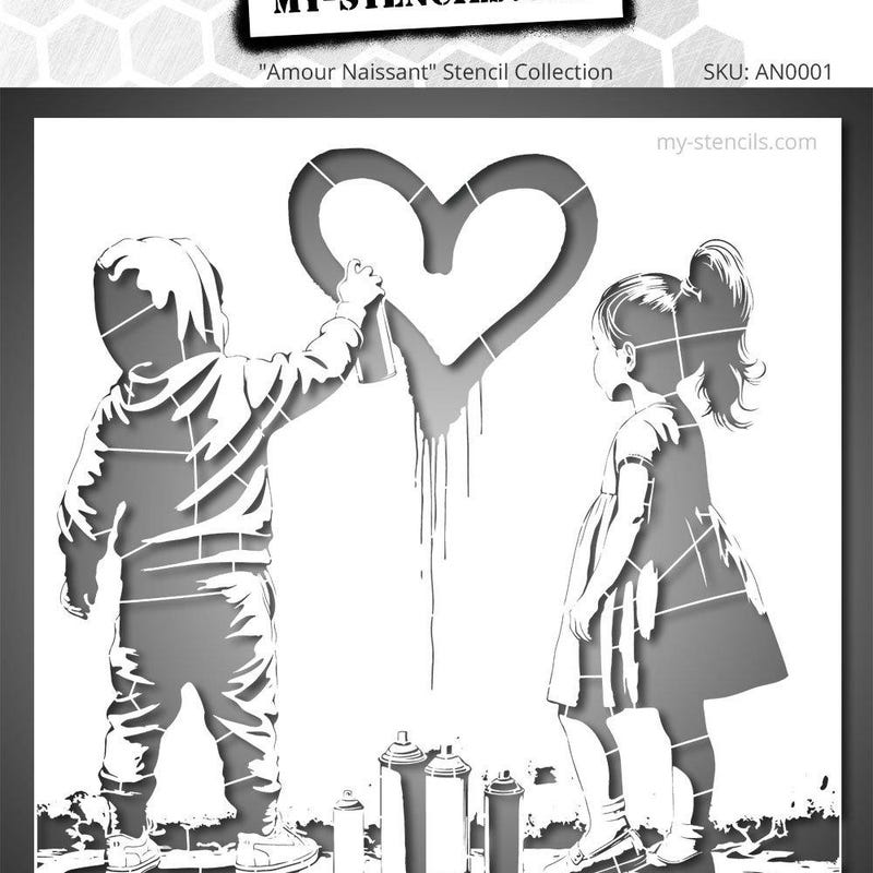 Street Art Stencil - Etsy