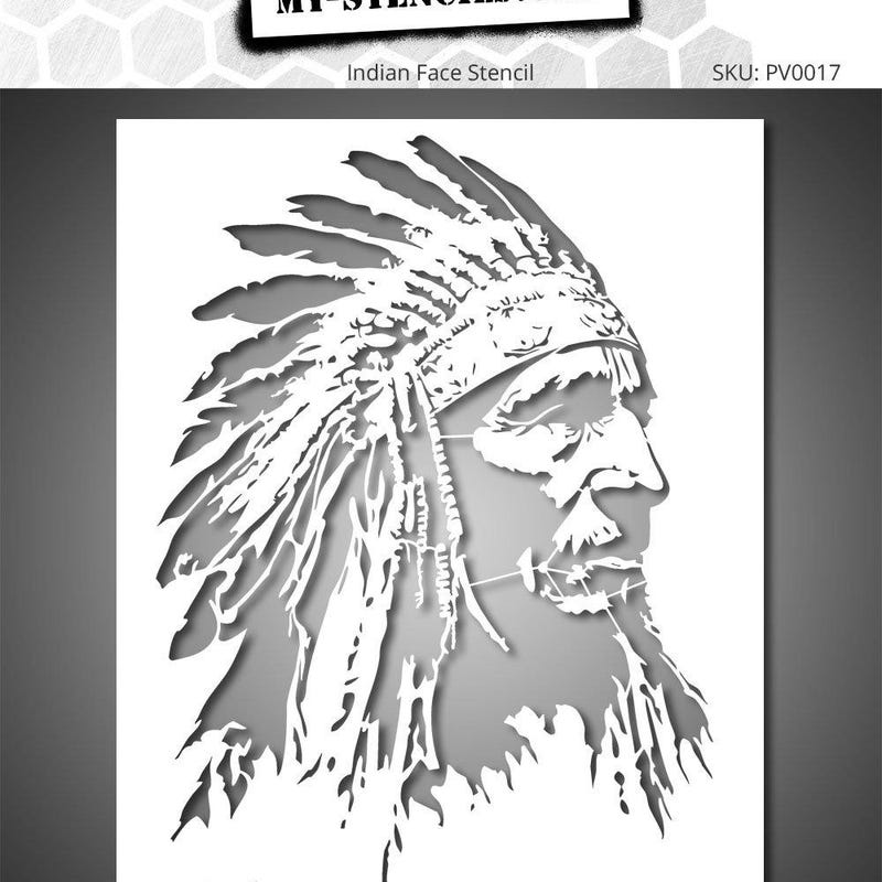Indian Stencil - Etsy