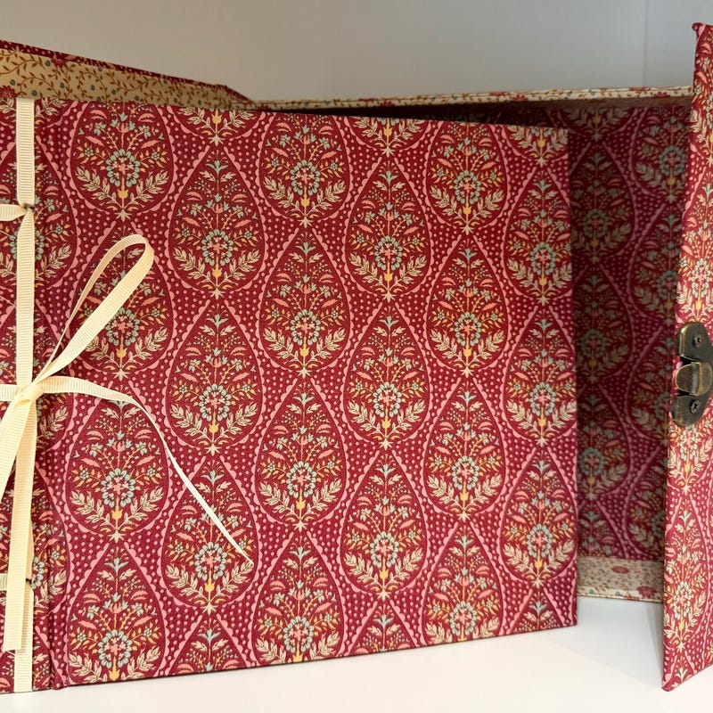 Fabric Wedding Photo Album - Etsy