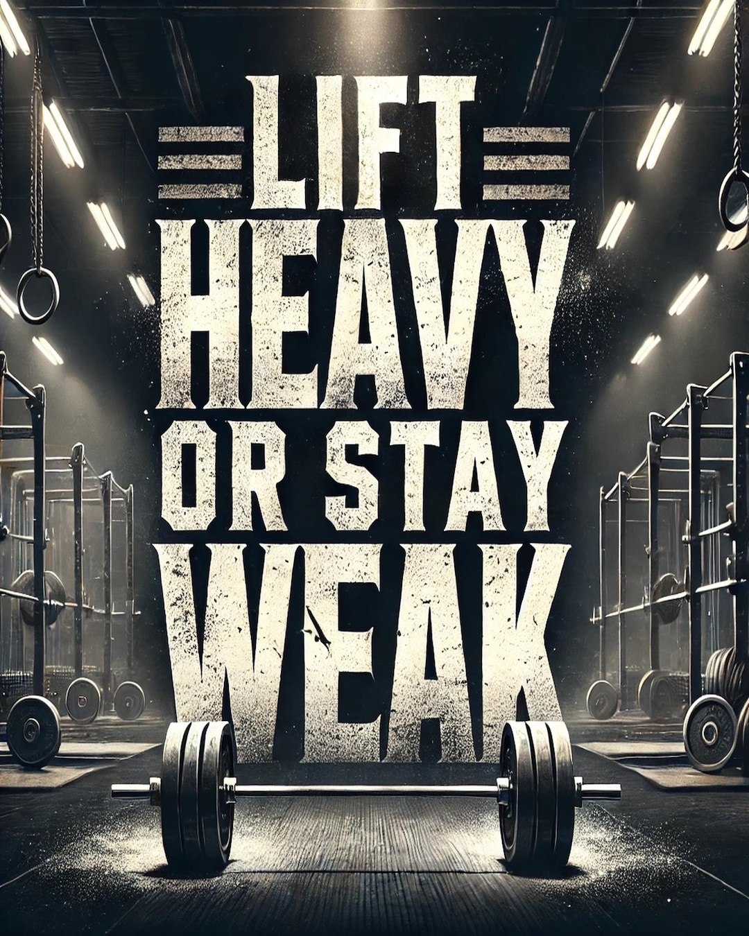 Motivational Gym Poster | Fitness Wall Art | Workout Motivation Print ...