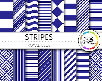 Royal Blue Paper | Etsy