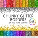Chunky Glitter Borders Clip Art: Glitter Clip Art, Glitter Border Clip ...