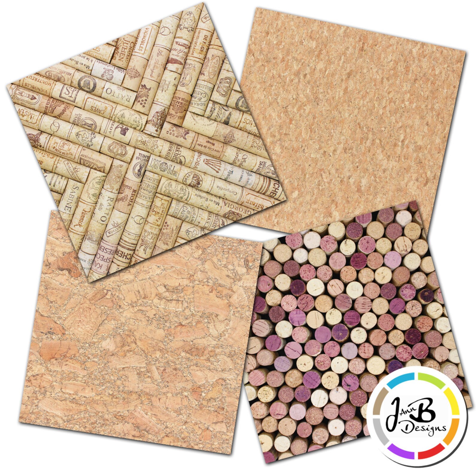 Cork Digital Paper, Cork, Cork Paper, Cork Texture, Cork Digital, Cork ...