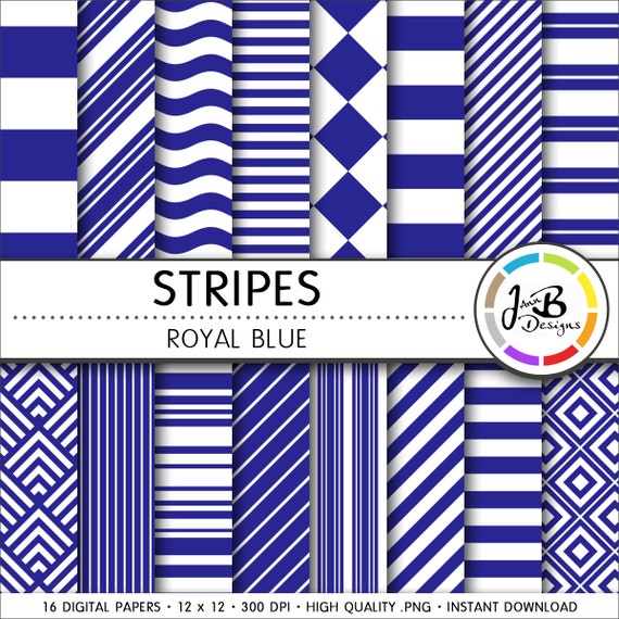 Thick Striped Planner Paper Commercial Use Instant Download Striped