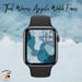 Teal Waves Apple Watch Faces | Set of 3 Digital Wallpapers | Ocean ...