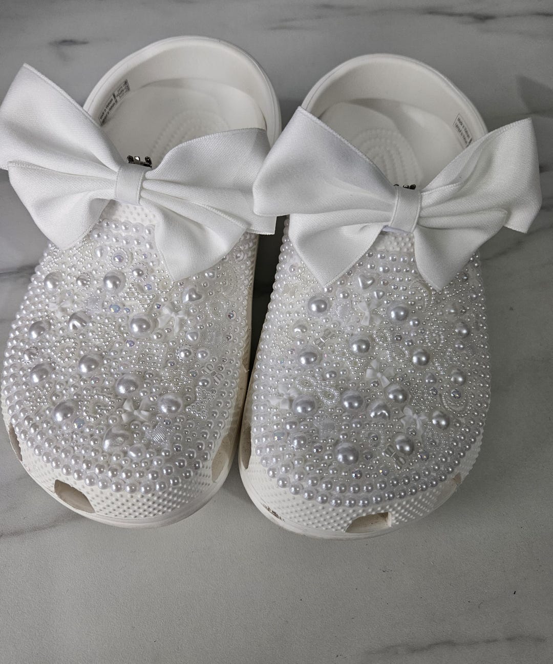 Personalised Bridal Crocs • Custom Wedding Shoes • Bride Crocs - Etsy