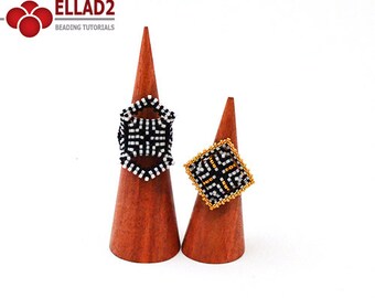 Tutorial Occoro Ring-Beading pattern Instant download | Etsy