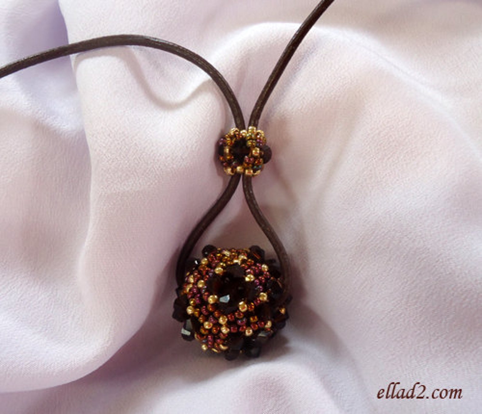 Tutorial Cubico Pendant Beading Tutorial PDF - Etsy