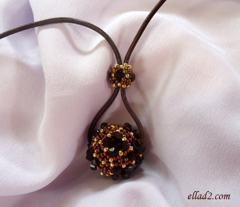 Tutorial Cubico Pendant Beading Tutorial PDF - Etsy