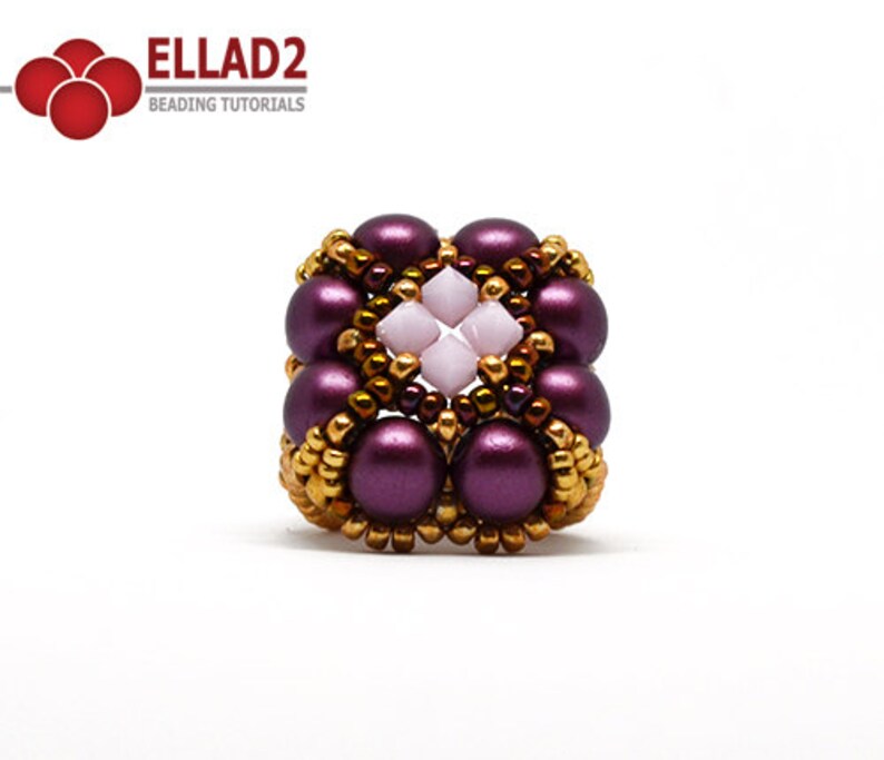 Tutorial Zoya Ring Beading Tutorial Beading Pattern - Etsy