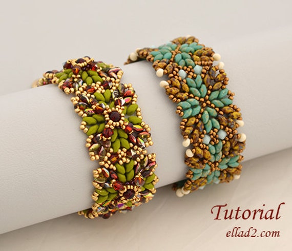 Tutorial Inka Bracelets Beading Pattern PDF - Etsy