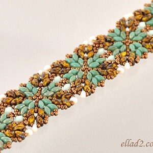 Tutorial Inka Bracelets - Beading Pattern, PDF - Etsy