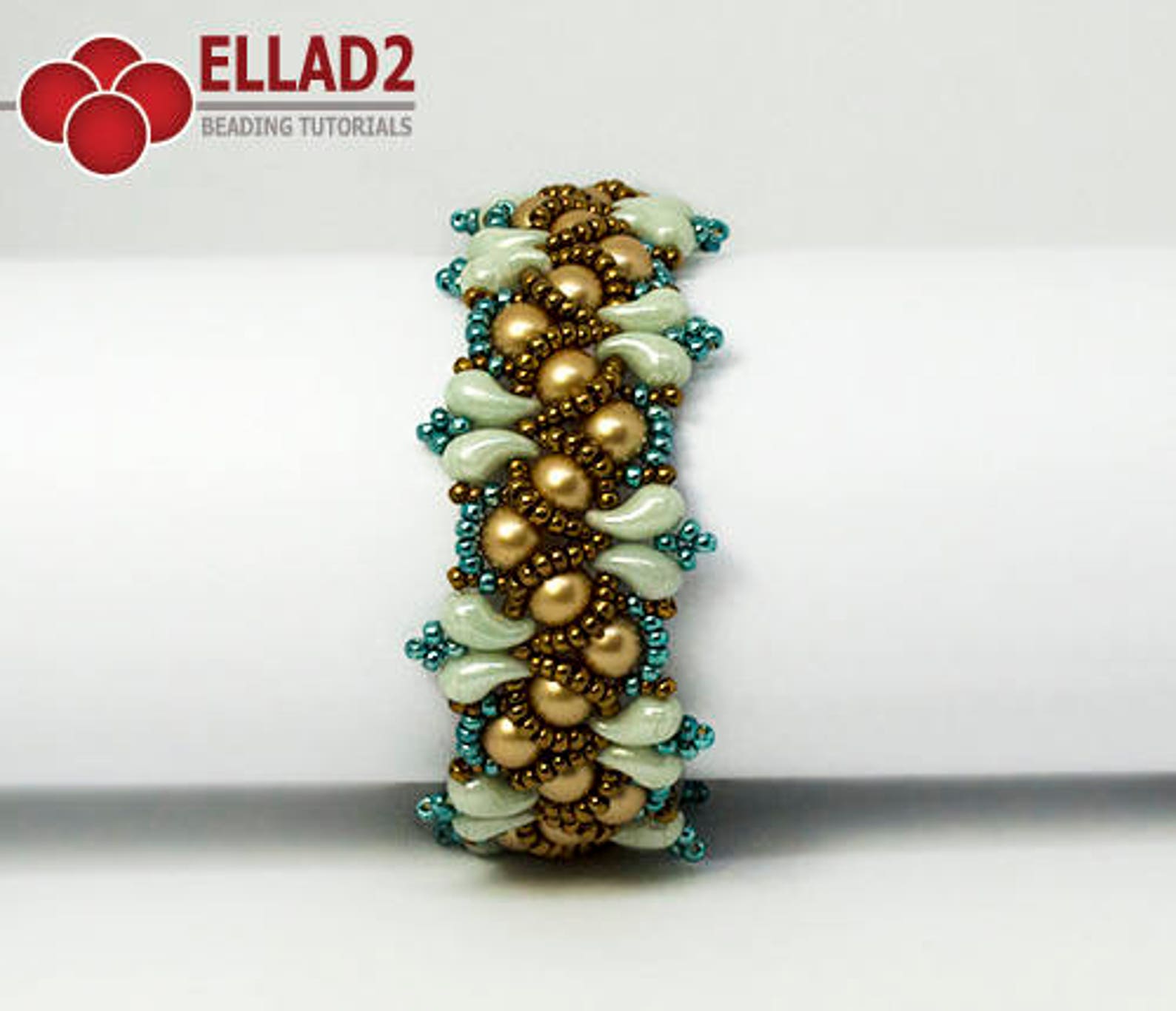 Tutorial Wave Bracelet Beading Tutorial Beading Pattern - Etsy