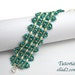 Tutorial Alcira Bracelet - Beading Tutorial, Beading Pattern,instant Download,pdf File, Jewelry ...
