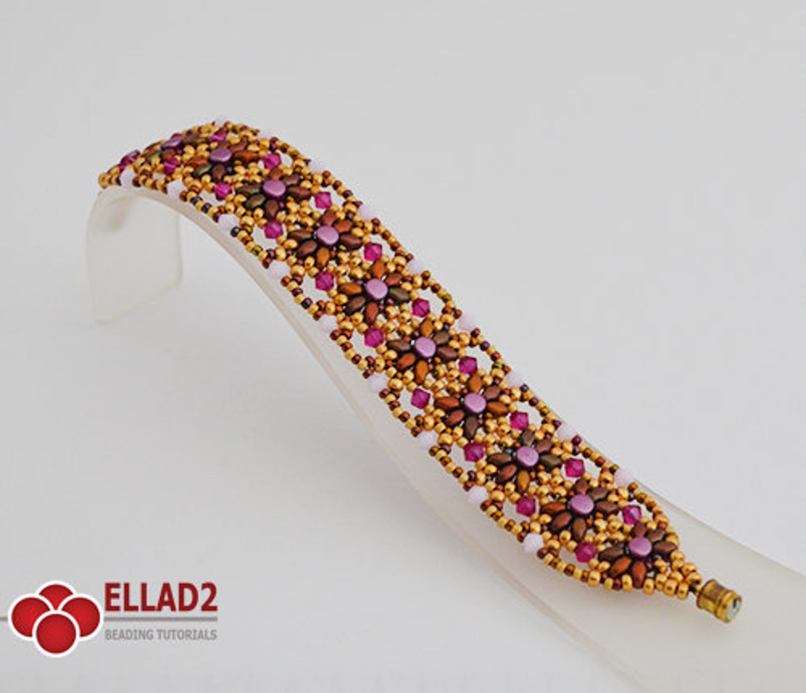 Tutorial Amaris Bracelet Beading Tutorialbeading - Etsy