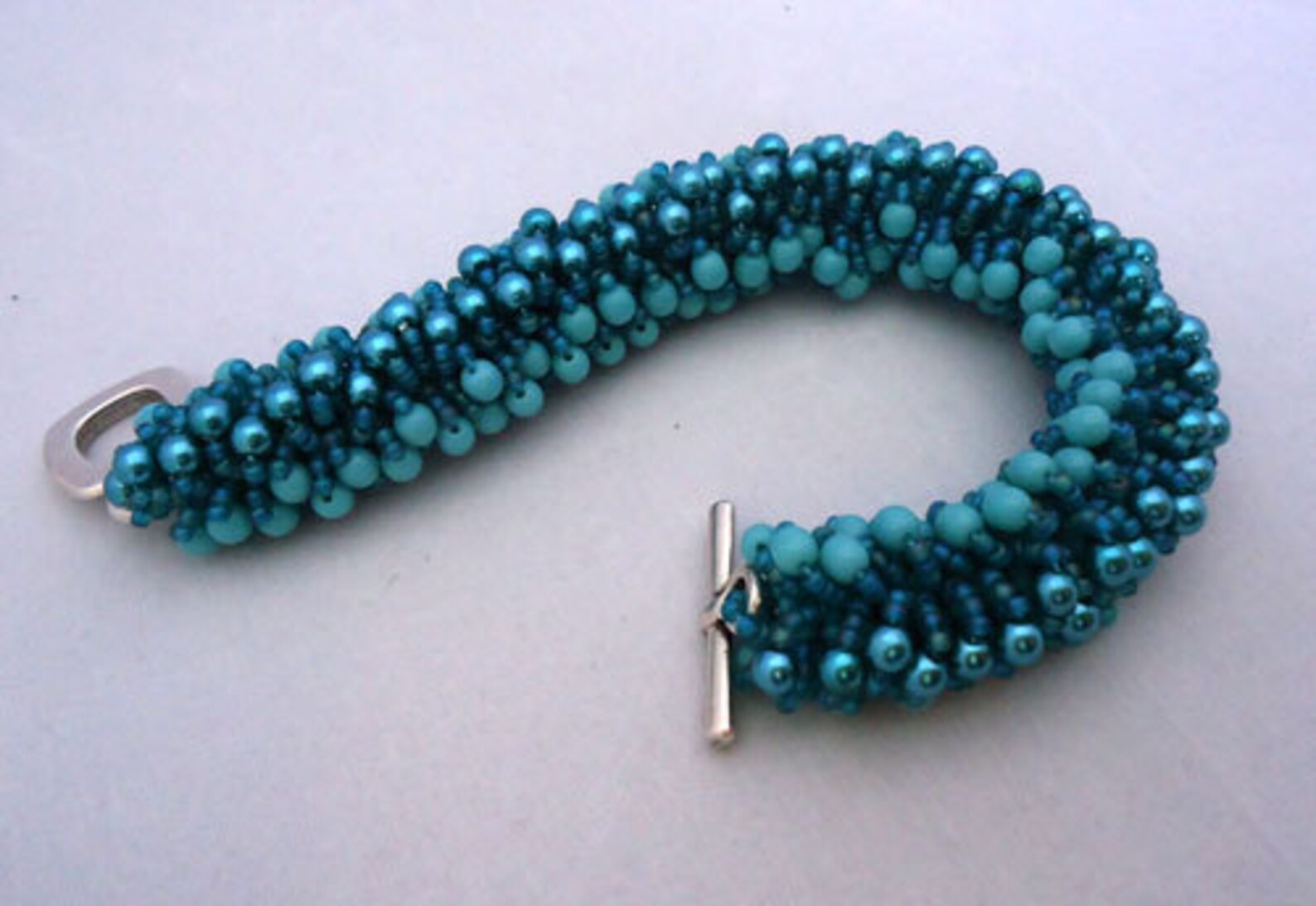 Tutorial True Blue Bracelet Beading Pattern PDF - Etsy