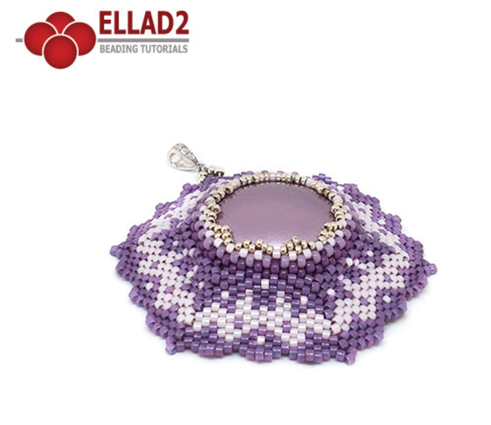 Beading Tutorial Tiare Pendant Beading Pattern Hexagram | Etsy