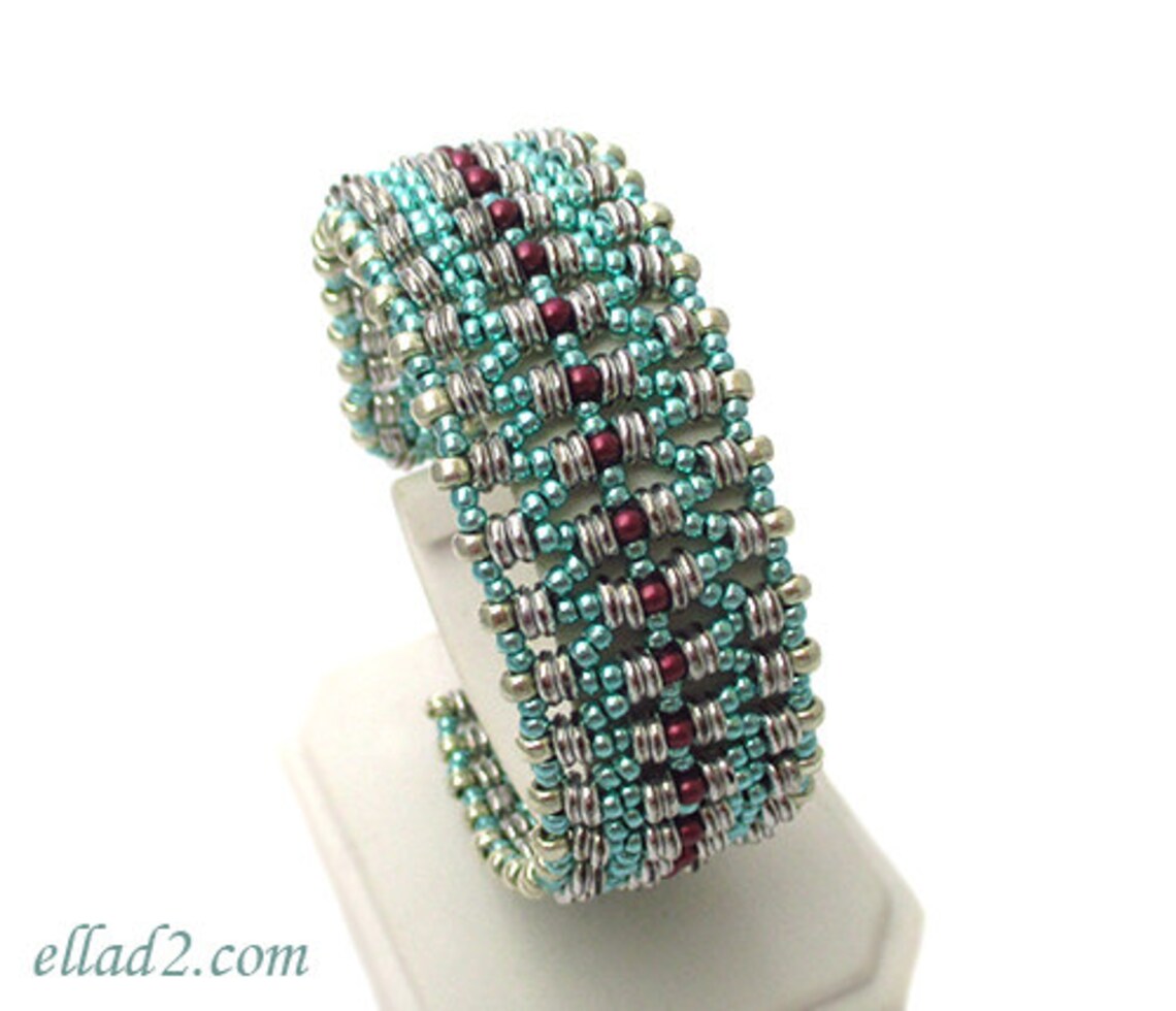 Tutorial O-la Bracelet-beading Pattern,instant Download,jewelry ...