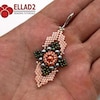 Tutorial Aster Pendant - Beading Pattern PDF - Etsy