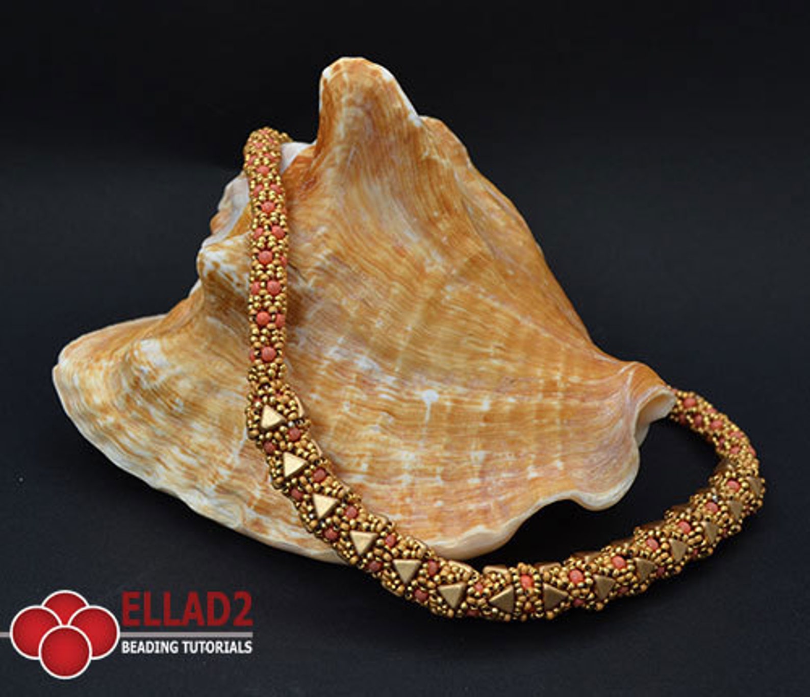 Tutorial Adaliz Necklace Beading Tutorial Beading Pattern | Etsy