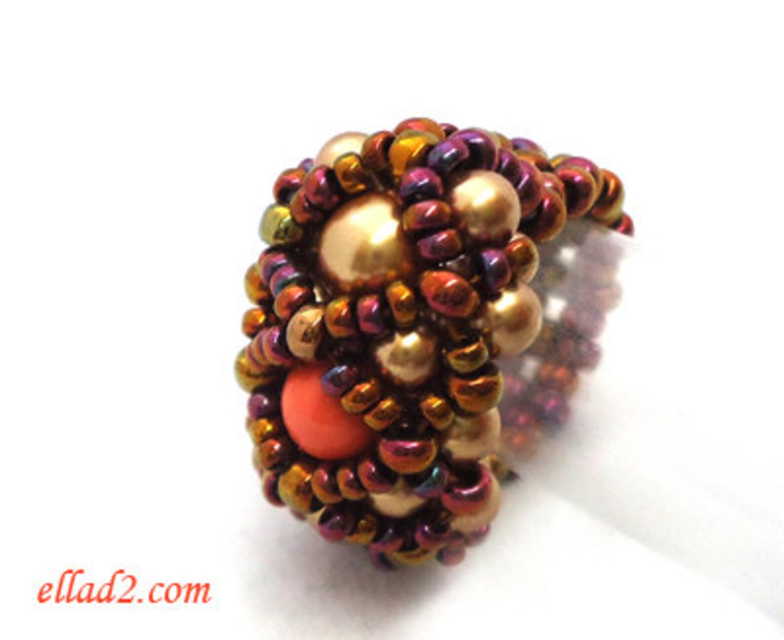 Tutorial Hera Ring Beading Tutorial by Ellad2 - Etsy