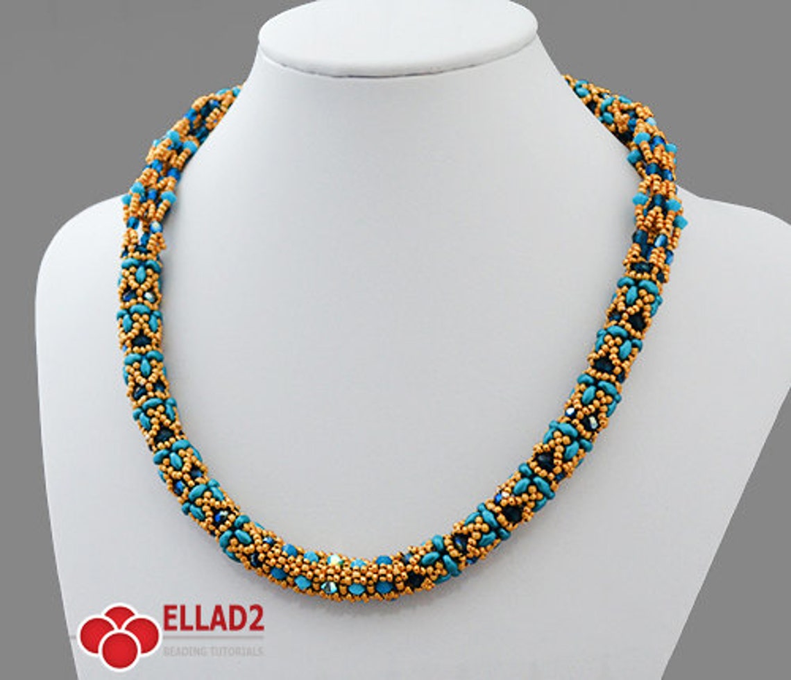 Tutorial Saga Necklace-beading Tutorialbeading Pattern - Etsy