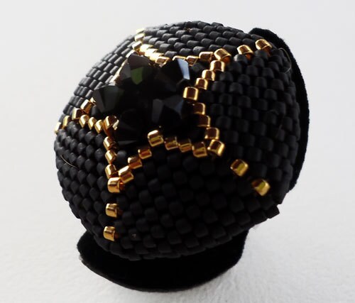 Tutorial Your Own Star Ring Beading Pattern Pdf | Etsy