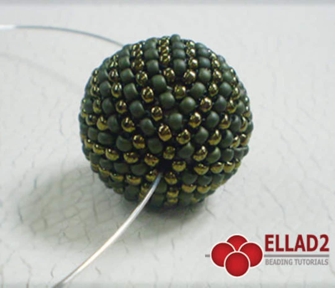 TUTORIAL Beaded Ballisimo - Bead Pattern - Etsy