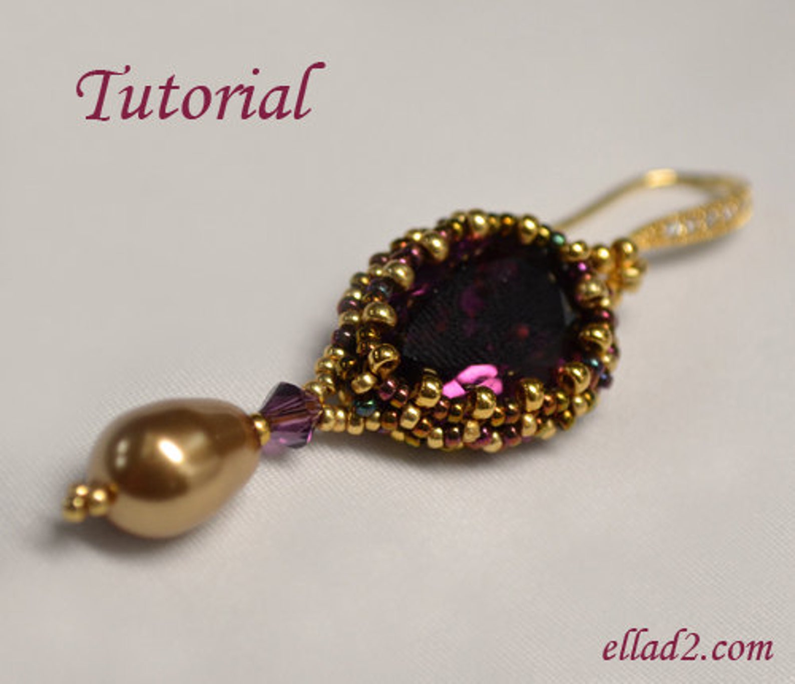Tutorial Aurora Earrings Beading Pattern PDF Instant - Etsy