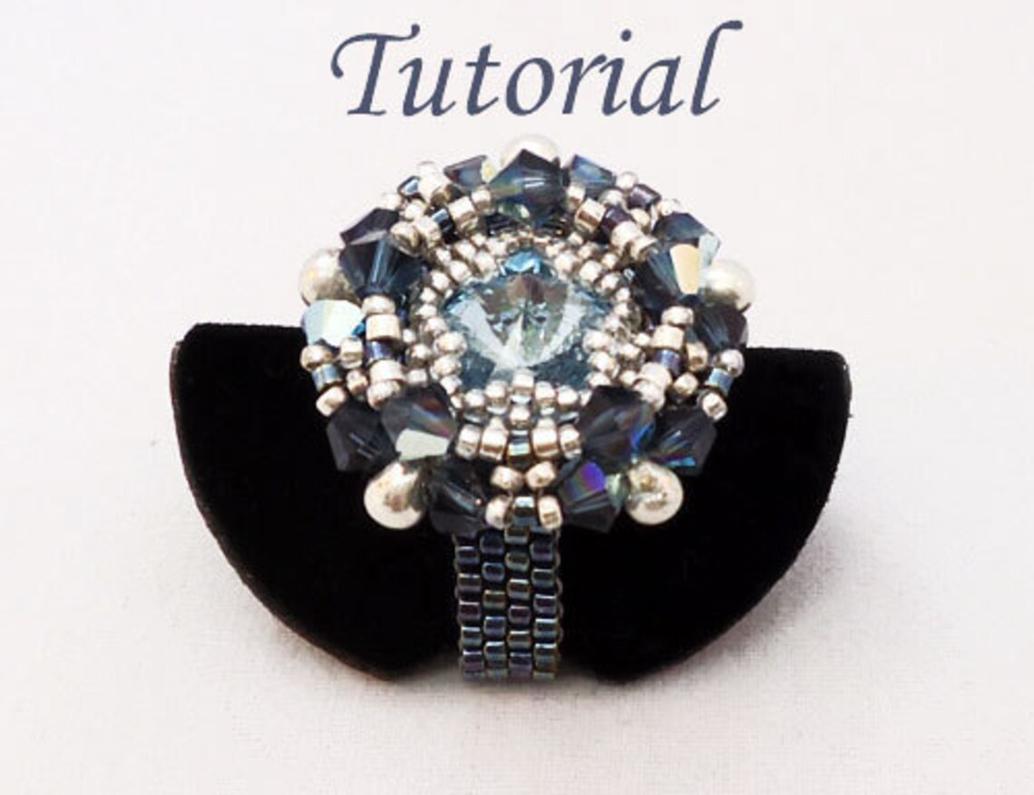 Tutorial Starlet Ring - Beading Pattern PDF - Etsy