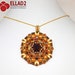 Tutorial Arwen Pendant - Beading Tutorial, Instant Download, Pfd File, Ellad2 Design - Etsy