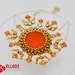 Tutorial Dahlia Pendant-beading Tutorial, Pendant Tutorial, Instant Download, Ellad2 - Etsy