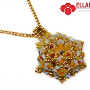 Tutorial Welo Pendant and Ring - Beading Tutorial, Instant Download, Design by Ellad2 - Etsy