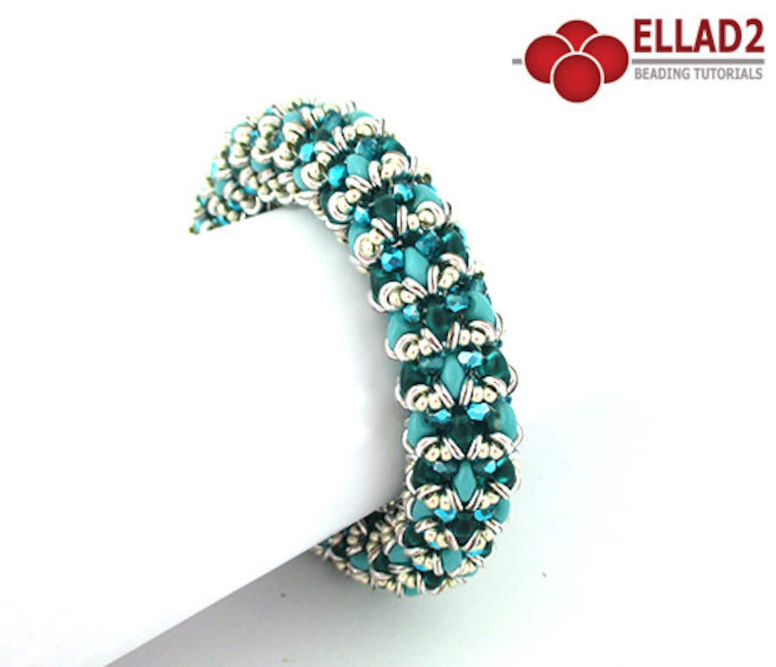 Tutorial O-caribbean Bracelet - Beading Pattern, Instant Download,pdf ...