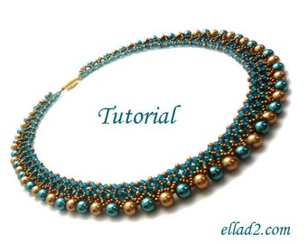 Tutorial Saga Necklace-beading Tutorialbeading Pattern | Etsy