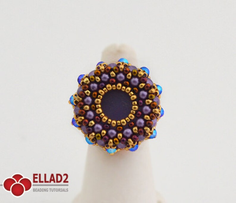 Tutorial Amaru Ring-Beading Tutorial Instant downloadJewelry | Etsy