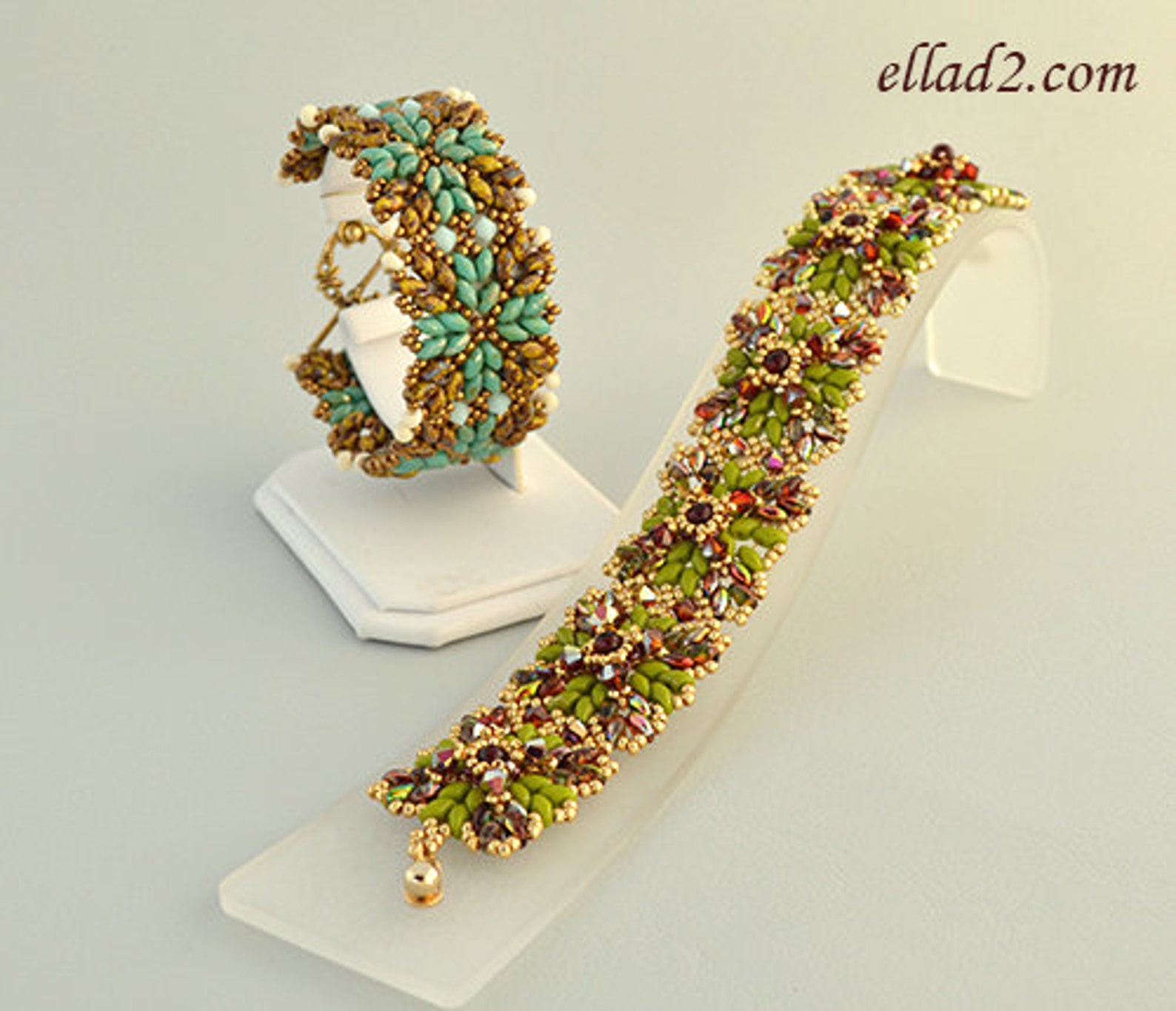 Tutorial Inka Bracelets - Beading Pattern, PDF - Etsy