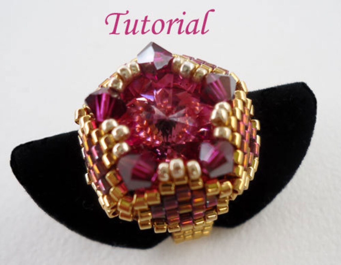 Tutorial Dushi Ring Bead Pattern - Etsy