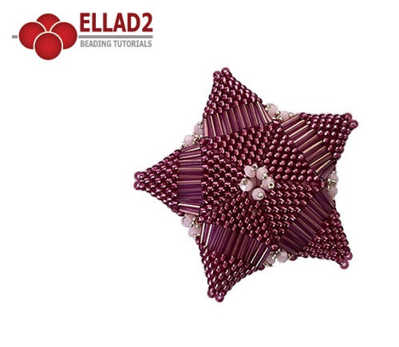 Tutorial Bugle Star Beading Tutorial Instant Download PDF | Etsy