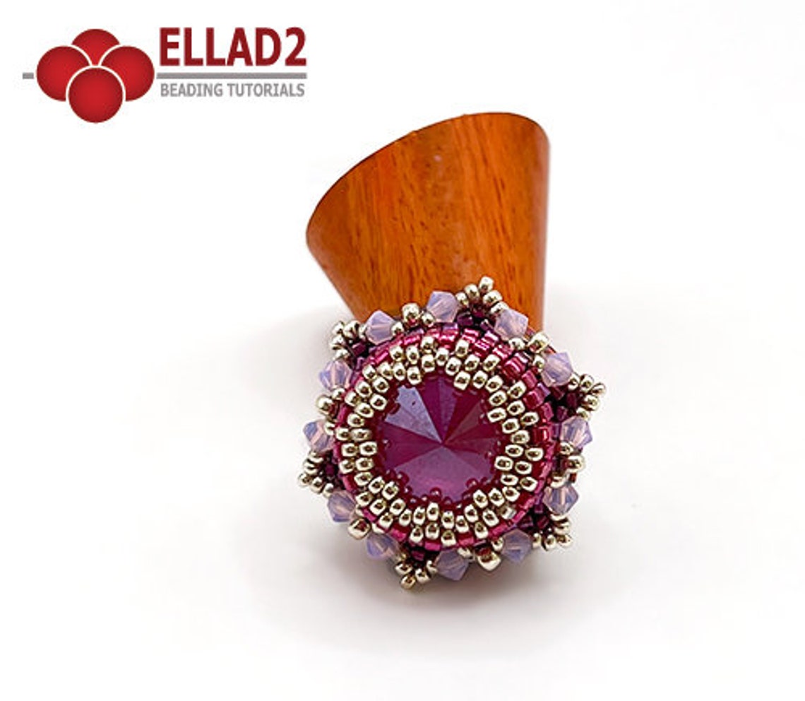 Tutorial Gina Ring 2 Beading Tutorial Instant Download PDF - Etsy