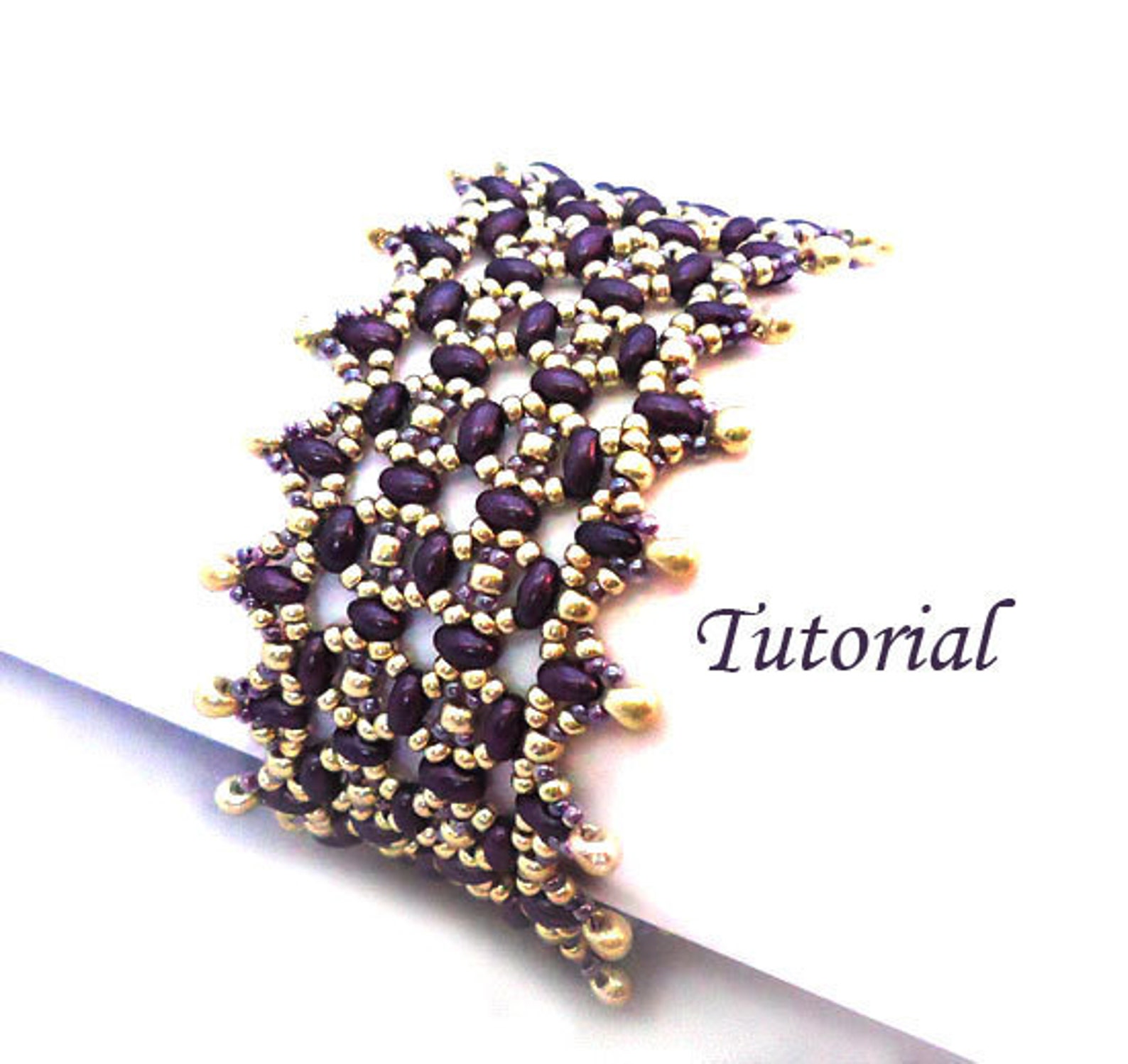 Tutorial Terra Twins Bracelet Beading Pattern PDF - Etsy