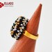 Tutorial Mia Ring - Beading Tutorial, Ring Patterns, Ellad2, Instant Download - Etsy