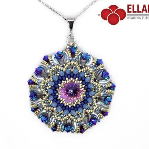 Tutorial Astrid Pendant Instant Download Beading - Etsy
