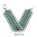 Beading Tutorial Honeycomb Bracelet - Beading Pattern, PDF, Instant ...