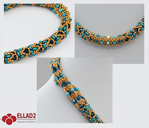 Tutorial Saga Necklace-beading Tutorialbeading Pattern - Etsy