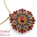 Tutorial Aurora Pendant Beading Tutorial, PDF, Instant Download,beading ...