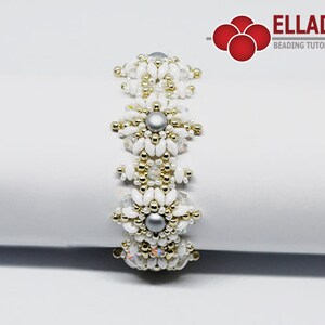 Tutorial Palla Bracelet - Beading Tutorial, Beading Pattern, Instant ...